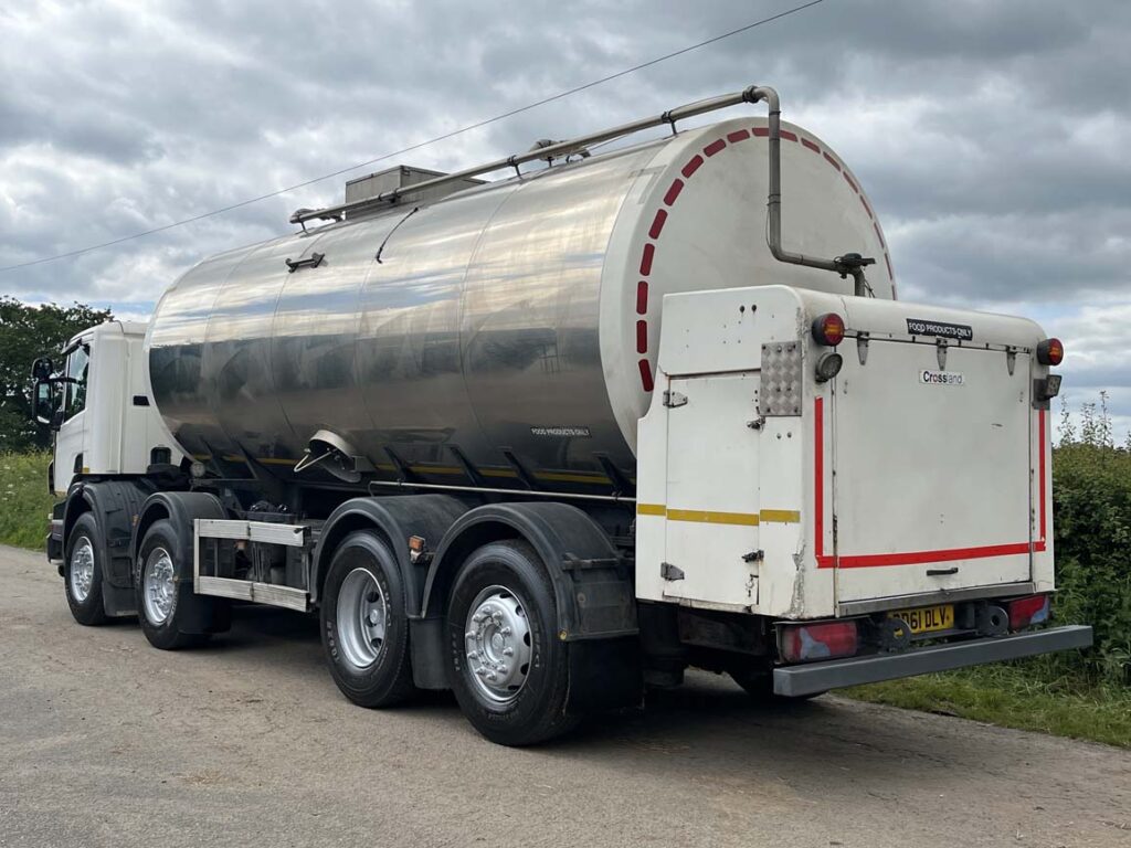Scania P360 8 X 2 Food Tanker - BD61DLV - Sotrex Limited