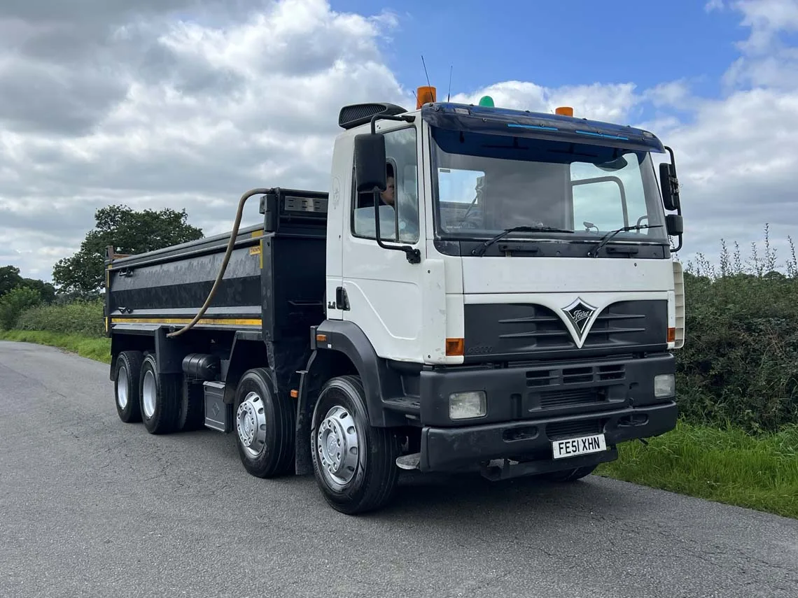 Foden Alpha 3000 8 X 4 Steel Body Tipper - FE51XHN - Sotrex Limited