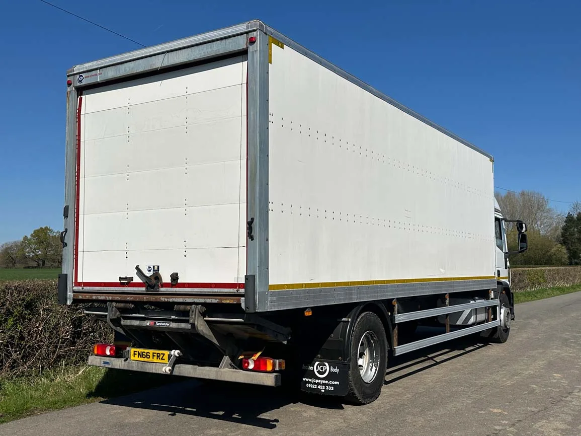 Iveco Eurocargo 180E25S 4 X 2 Box Van With Rear Steel Suspension ...