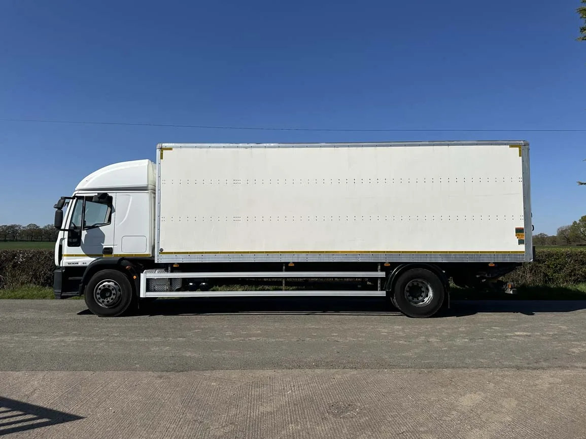 Iveco Eurocargo 180E25S 4 X 2 Box Van With Rear Steel Suspension ...