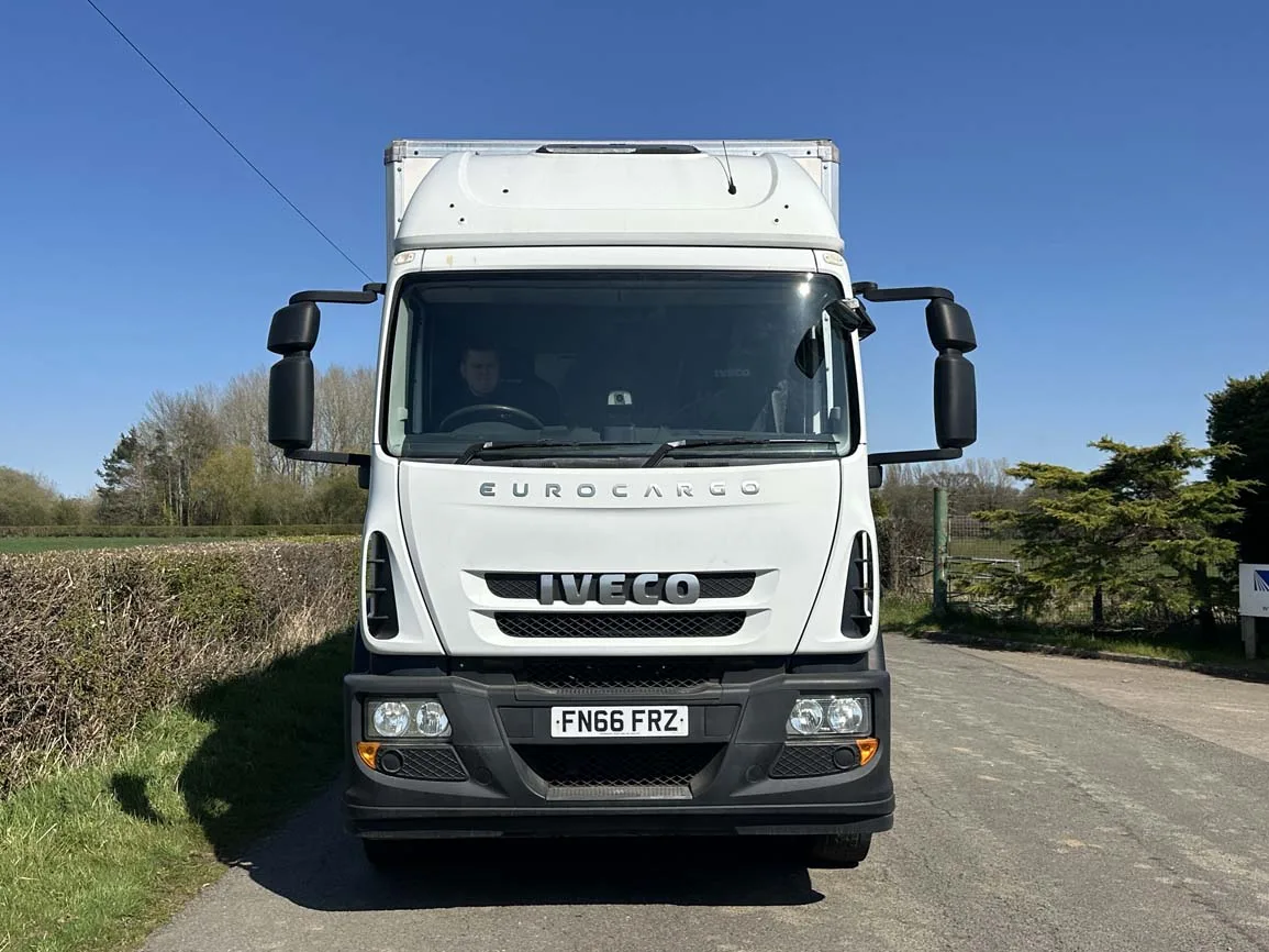 Iveco Eurocargo 180E25S 4 X 2 Box Van With Rear Steel Suspension ...