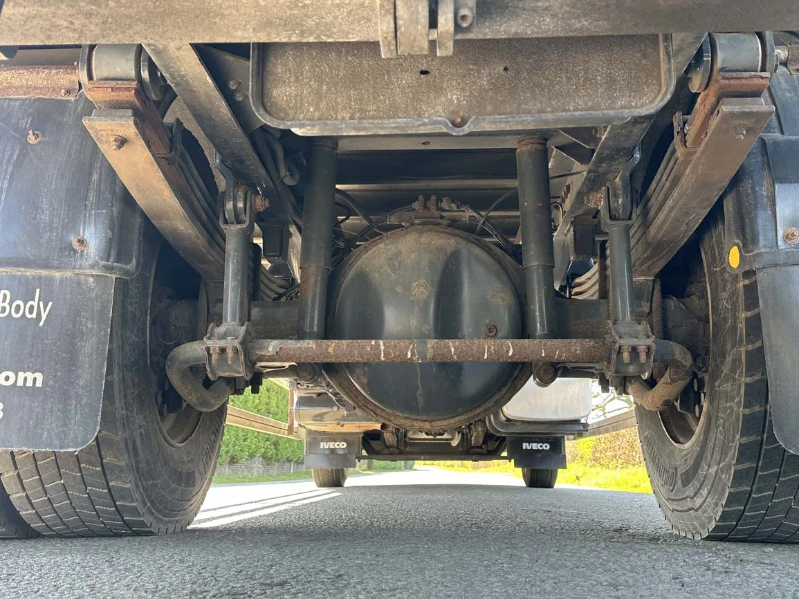 Iveco Eurocargo 180E25S 4 X 2 Box Van With Rear Steel Suspension ...