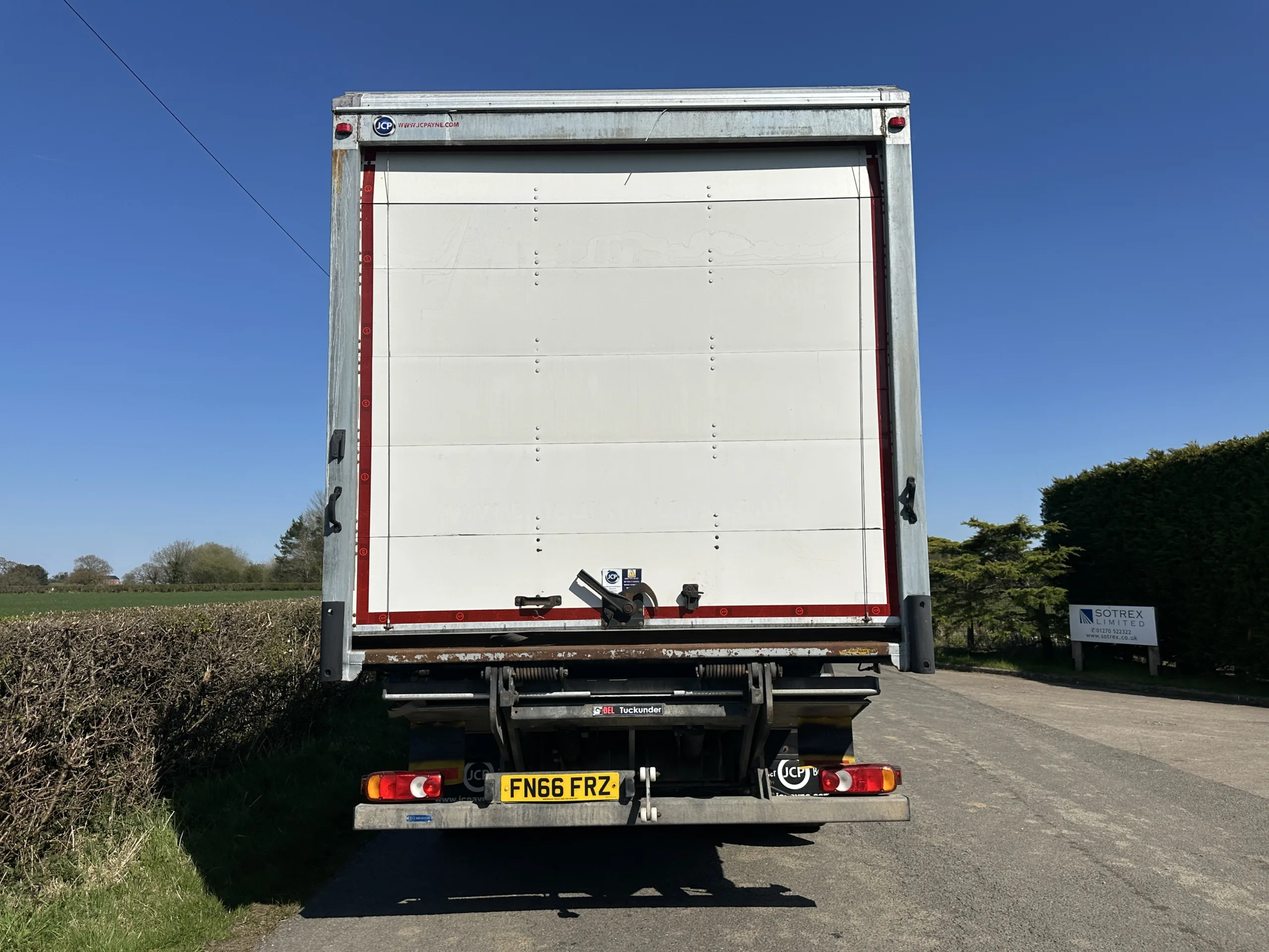 Iveco Eurocargo 180E25S 4 X 2 Box Van With Rear Steel Suspension ...