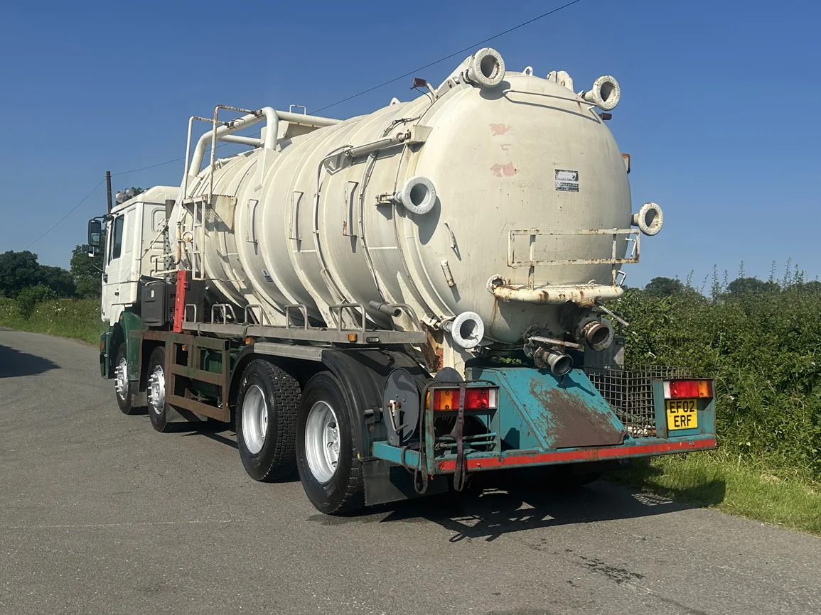 ERF ECS 11.35 8 X 4 Vacuum Tanker - EF02ERF - Sotrex Limited