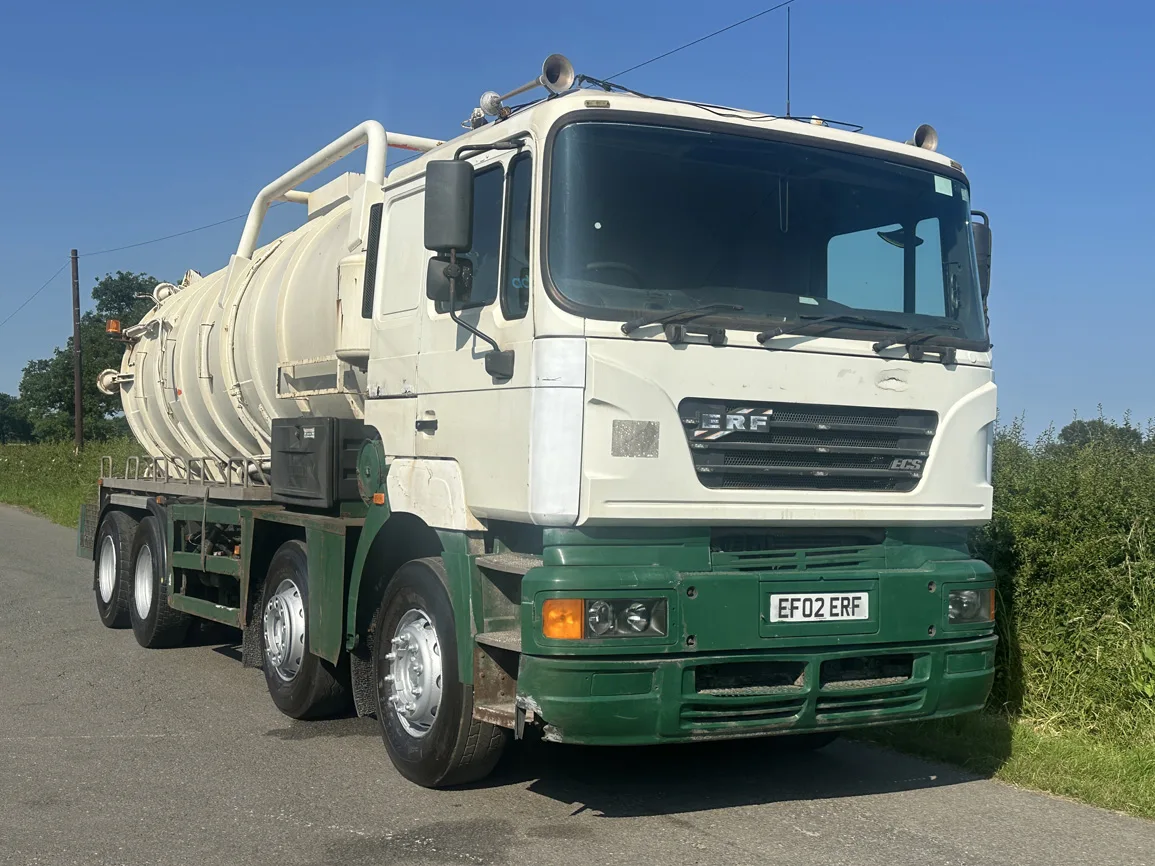 ERF ECS 11.35 8 X 4 Vacuum Tanker - EF02ERF - Sotrex Limited