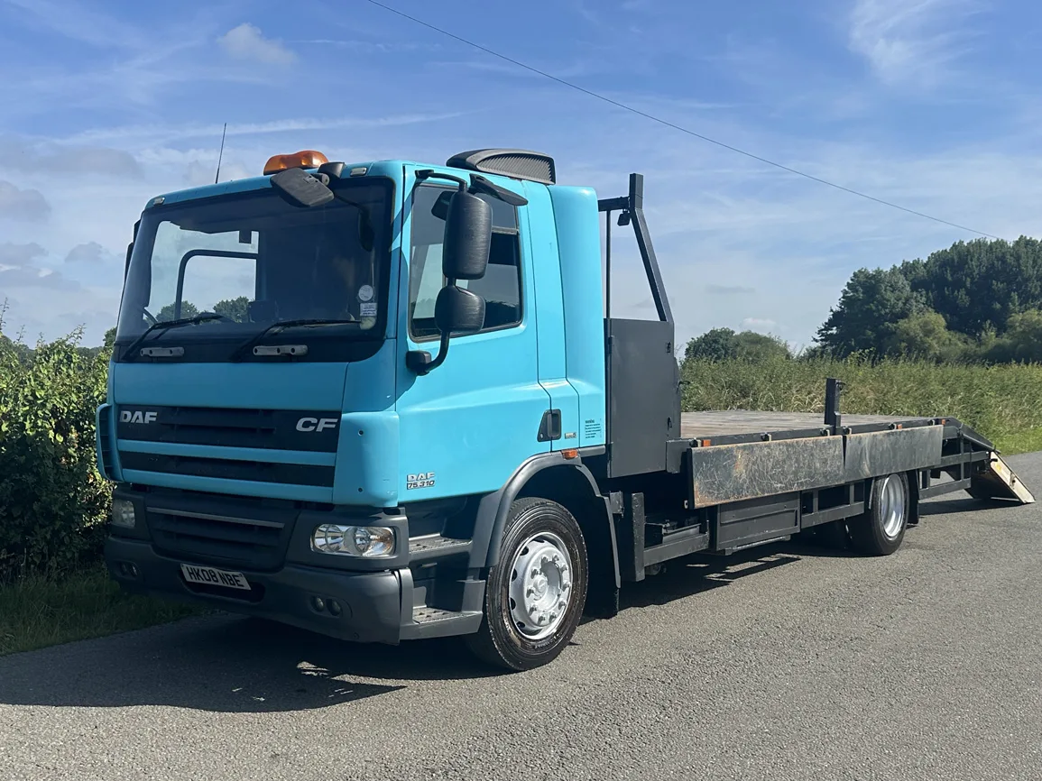 DAF CF75 310 4 X 2 Dropside Beavertail - HK08NBE - Sotrex Limited