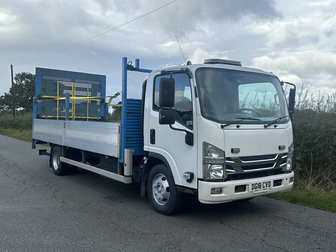 Isuzu N75 190 4 X 2 Dropside Flatbed - DG18CVD - Sotrex Limited