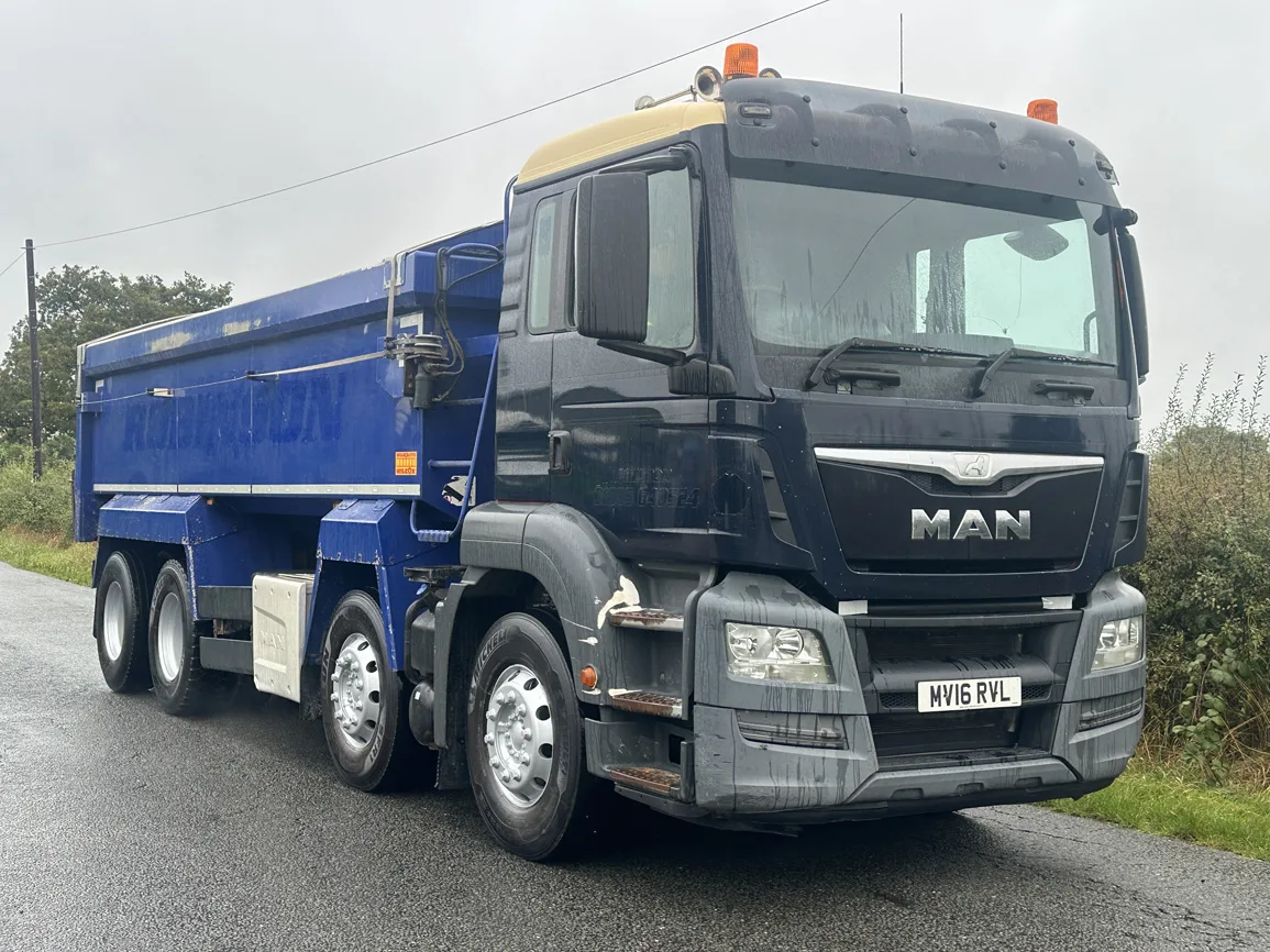 MAN TGS 32 360 8 X 4 Alloy Tipper - MV16RVL - Sotrex Limited