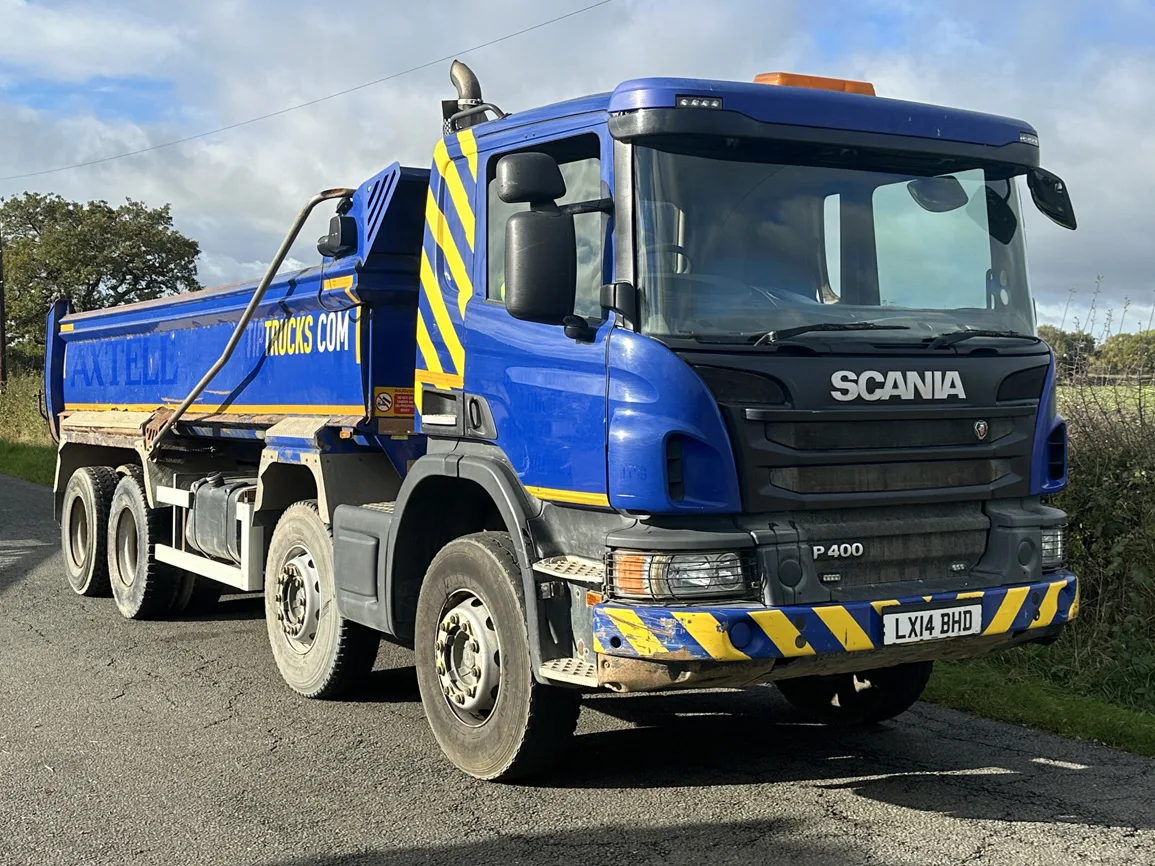 Scania P400 8 X 4 Steel Body Tipper - LX14BHD - Sotrex Limited