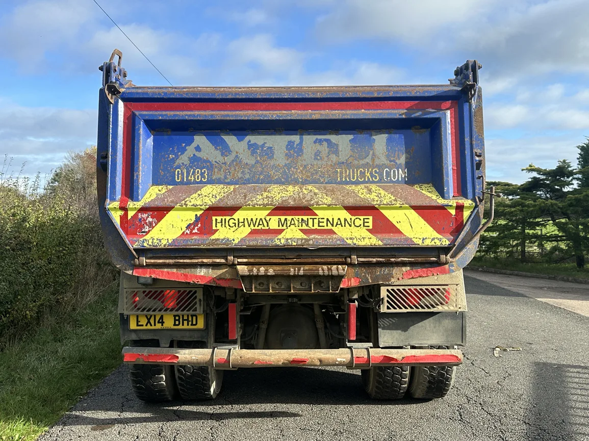 Scania P400 8 X 4 Steel Body Tipper - LX14BHD - Sotrex Limited