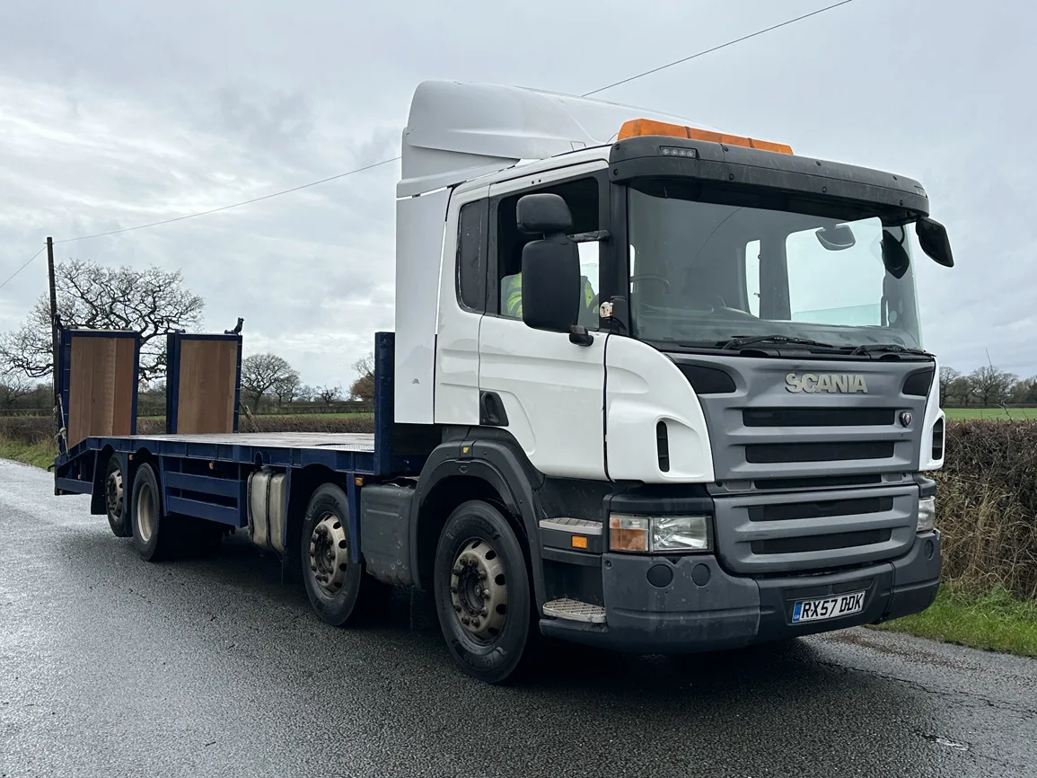 Scania P340 8 X 2 Beavertail - RX57DDK - Sotrex Limited